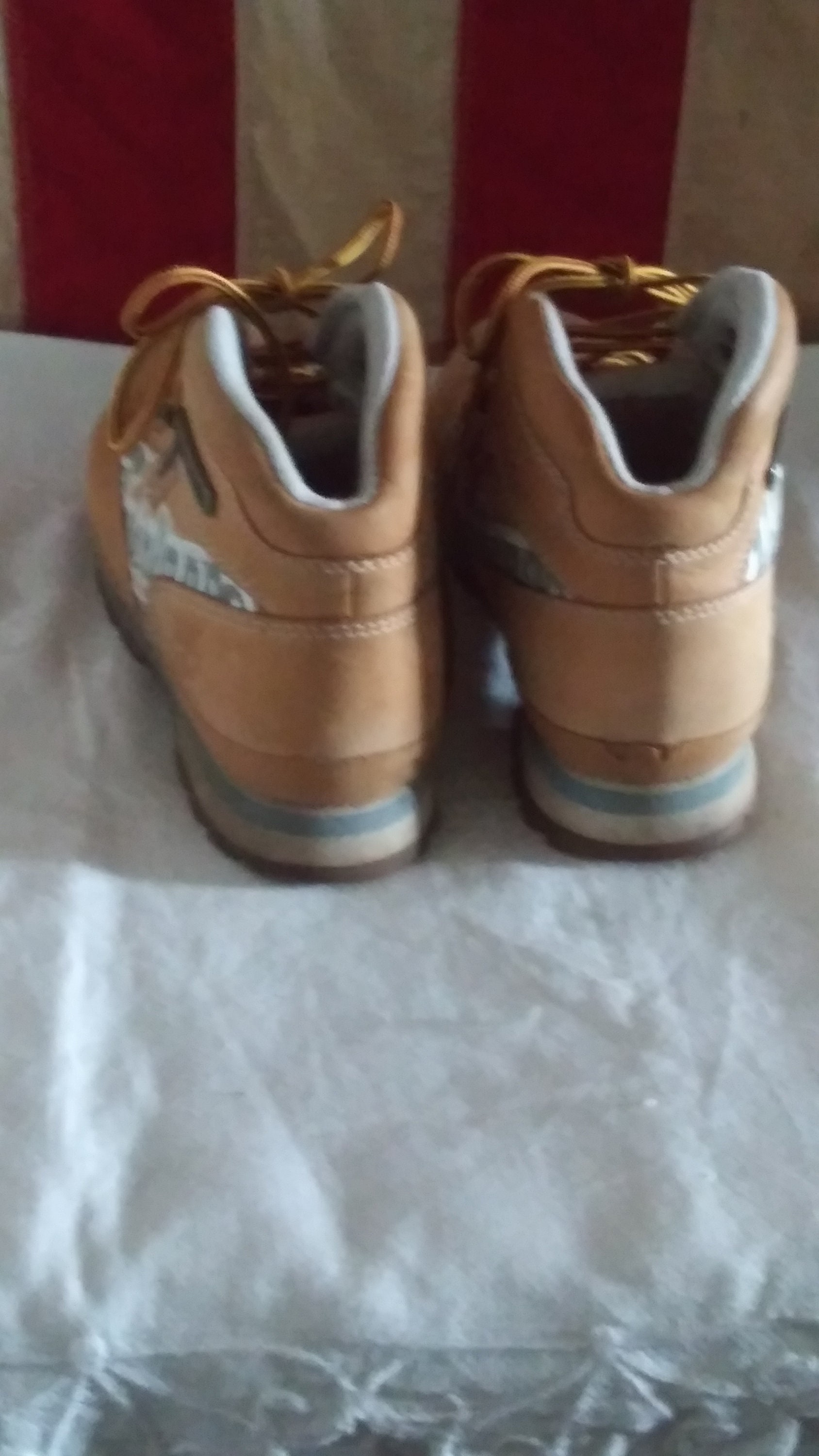 Vintage 1990's Ladies Timberland Colorblock Tan Hiking - Etsy