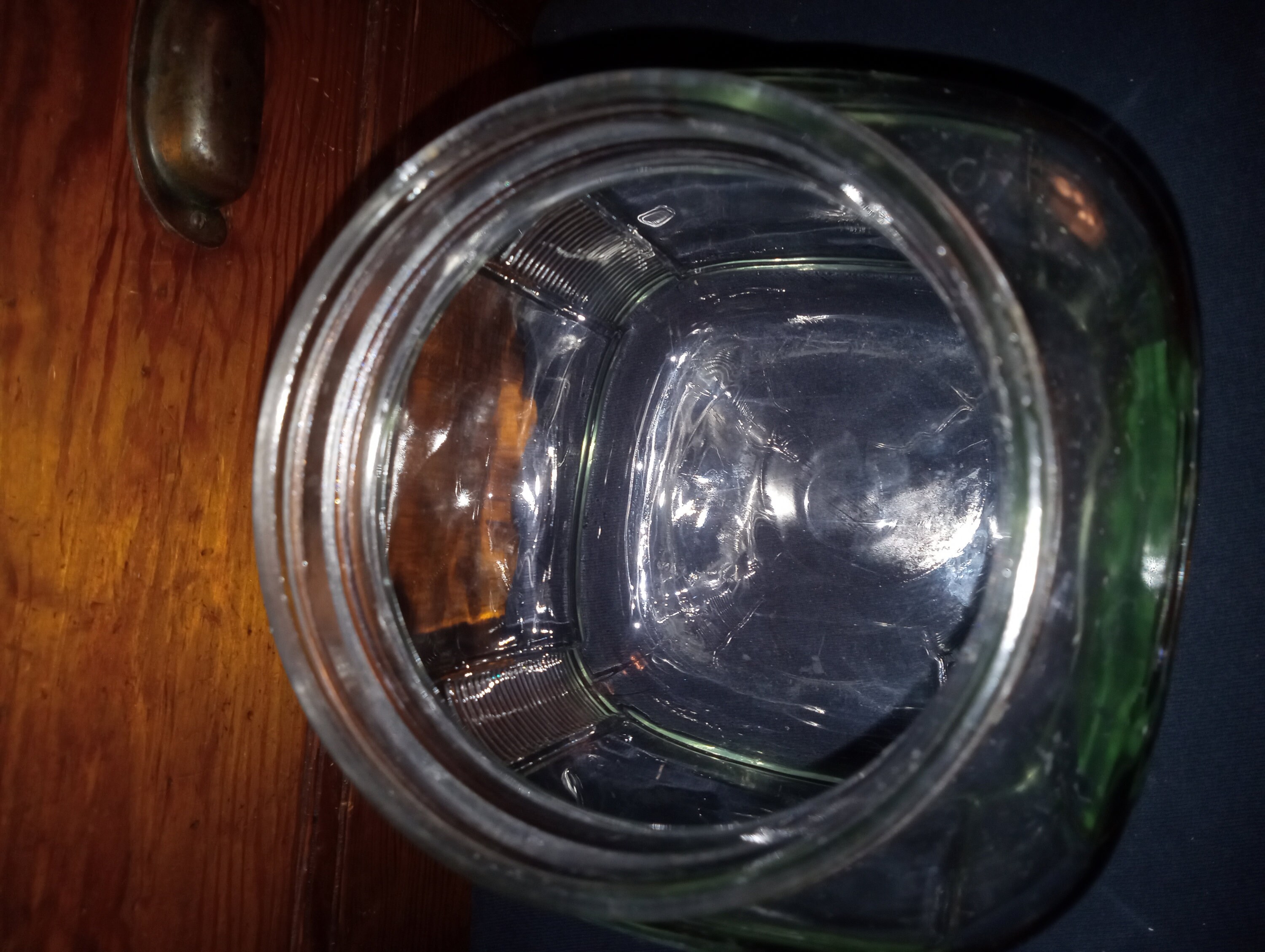 True Vintage 1940's Anchor Hocking silhouette Tavern Jar/canister W ...