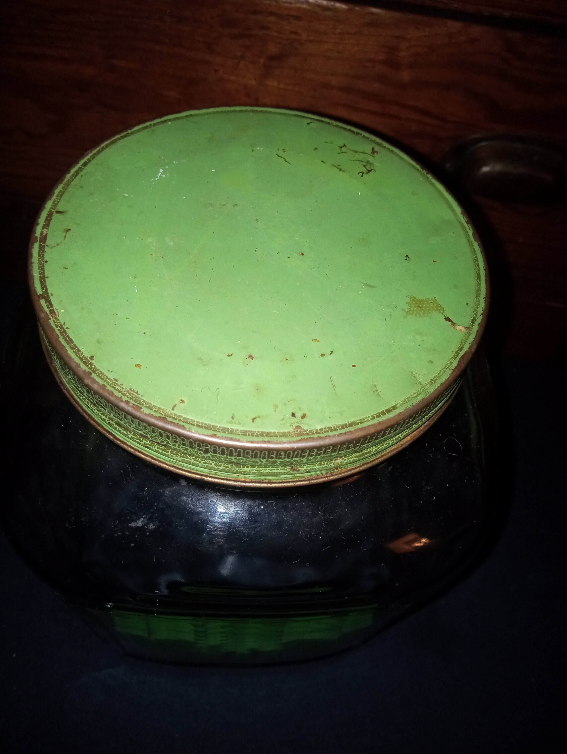 True Vintage 1940's Anchor Hocking silhouette Tavern Jar/canister W ...