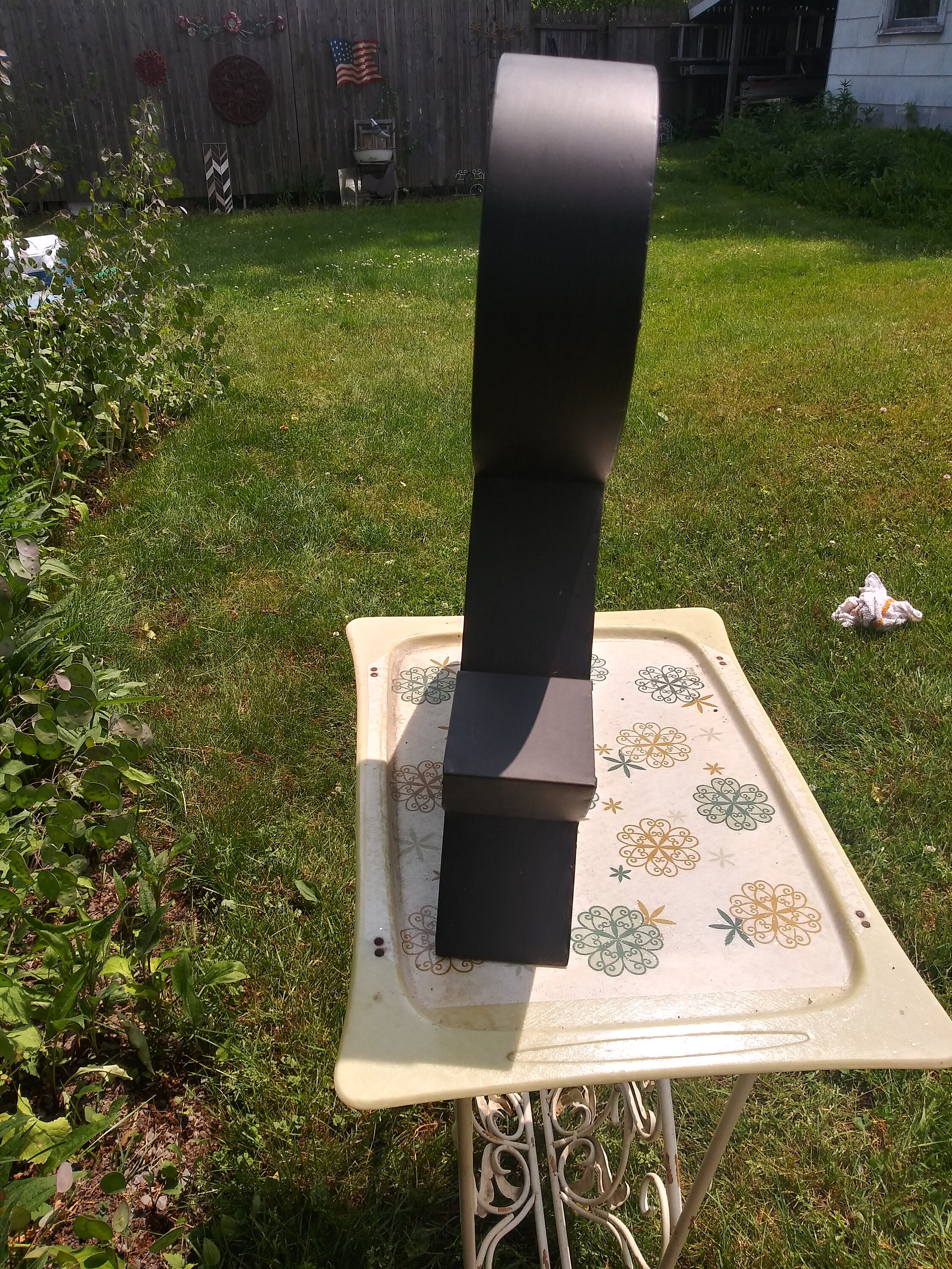 Vintage Black ampersand & Metal Large Wall Decor With Wire Backing ...