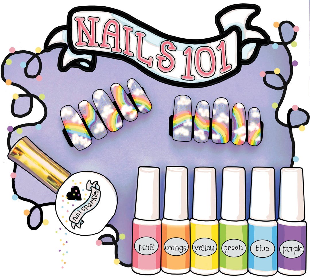 Nails 101 CMYK Digital File - Etsy