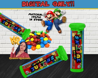 Mario Party Label - Etsy