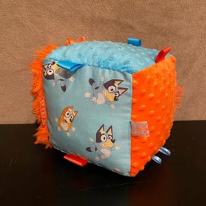 Bluey Sensory Cube Made to Order - Etsy