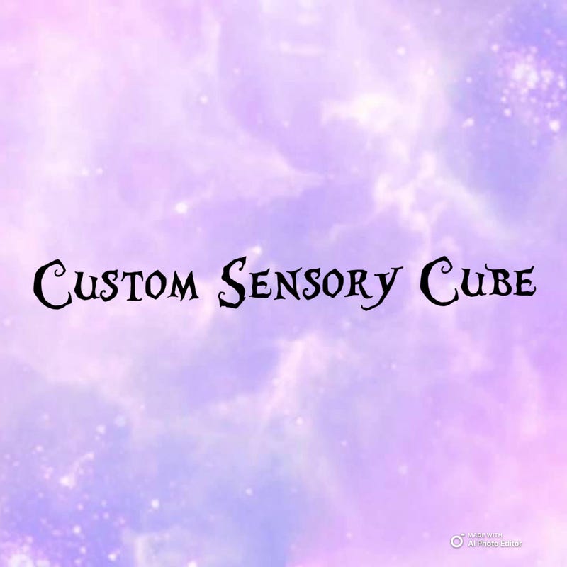 Sensory Cube - Etsy