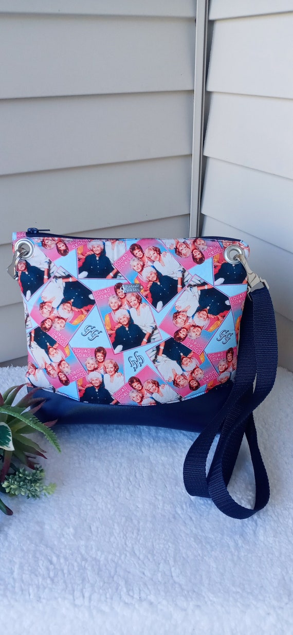 Crossbody Purse/golden Girls Purse/ Fabric Purse - Etsy