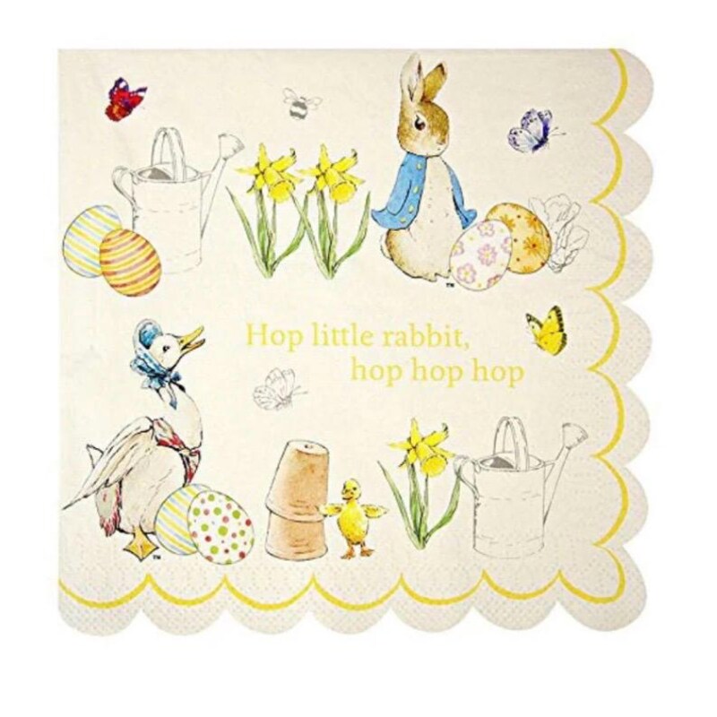 Rabbit Napkin - Etsy