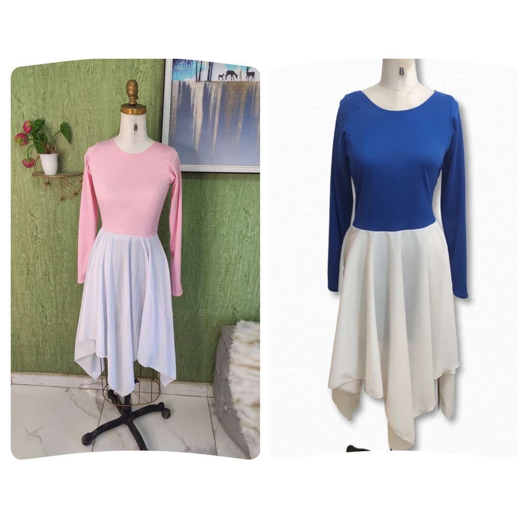 Basic Efod Long Sleeves, Dance Dress, Dance Dresses, Dance Clothing - Etsy