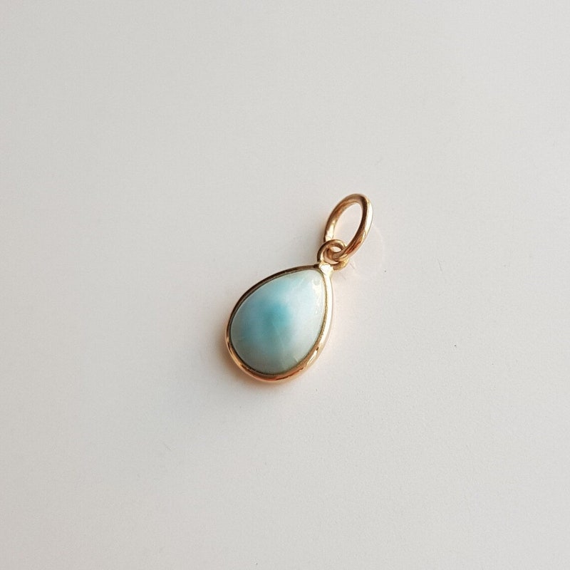 Larimar Gold - Etsy