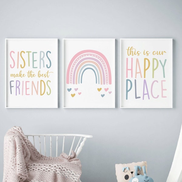Sisters Wall Art - Etsy