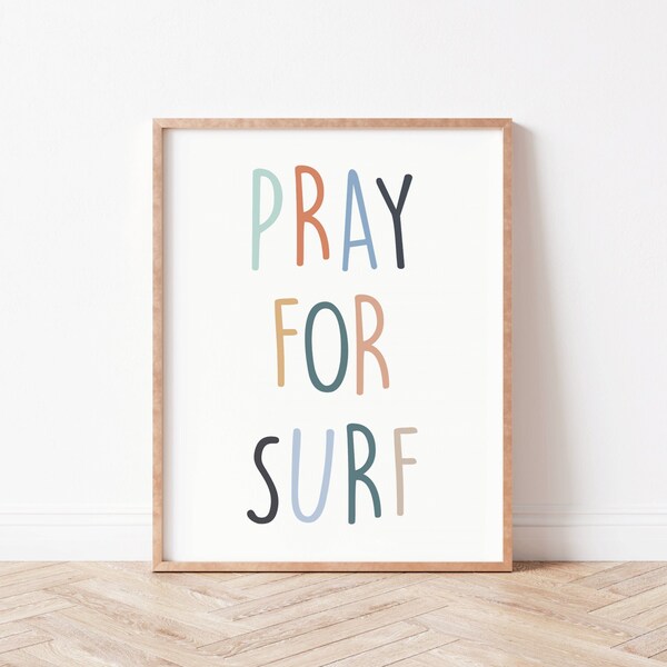 Pray for Surf - Etsy