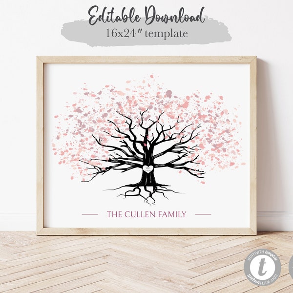 Family Tree Sign - Etsy