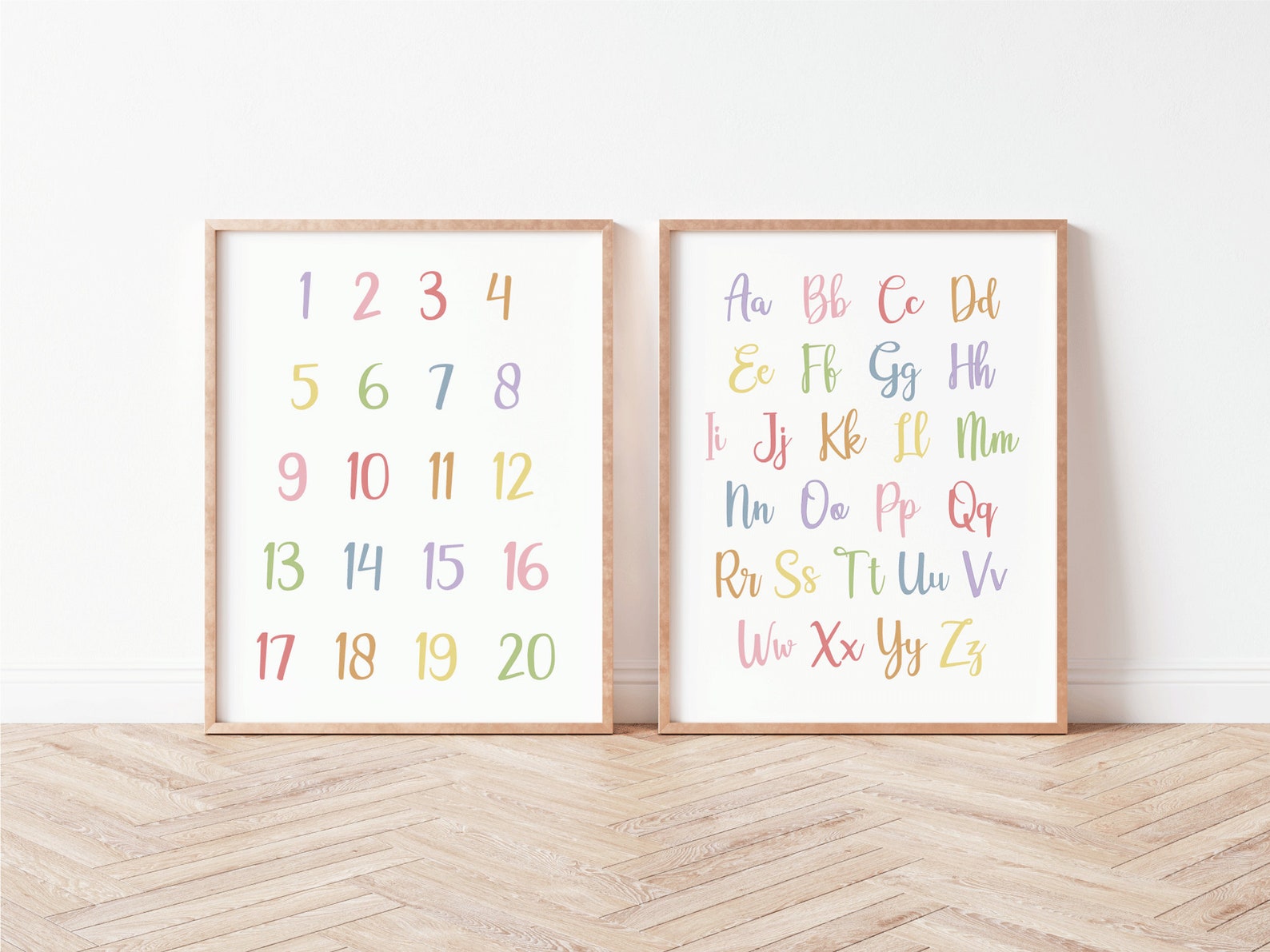 Educational Prints Classroom Posters Playroom Decor Set 6 - Etsy