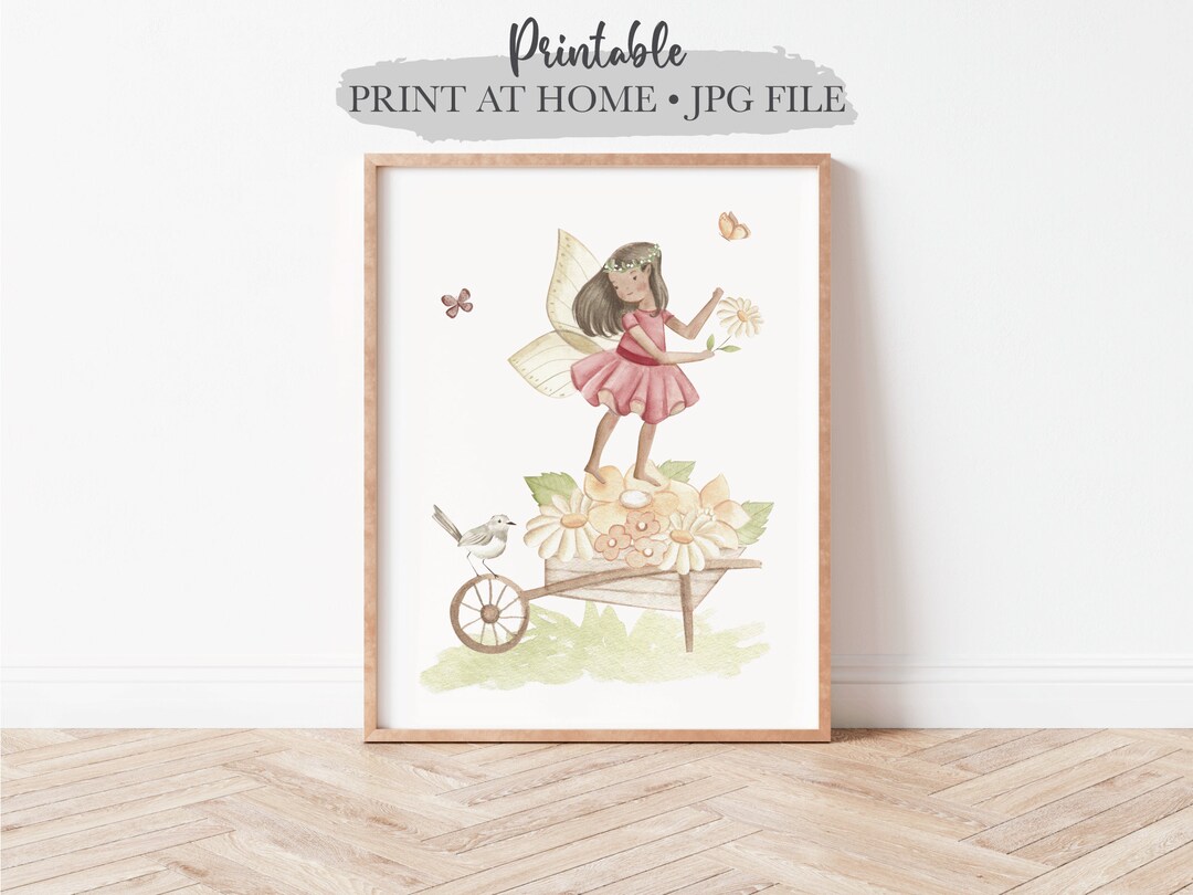 Fairy Garden Printable, Nursery Art for Girls, Fairy Nursery ...