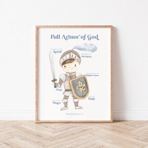 Kids Bible Verse Printable, Fruit of the Spirit, Church Wall Art, God's ...