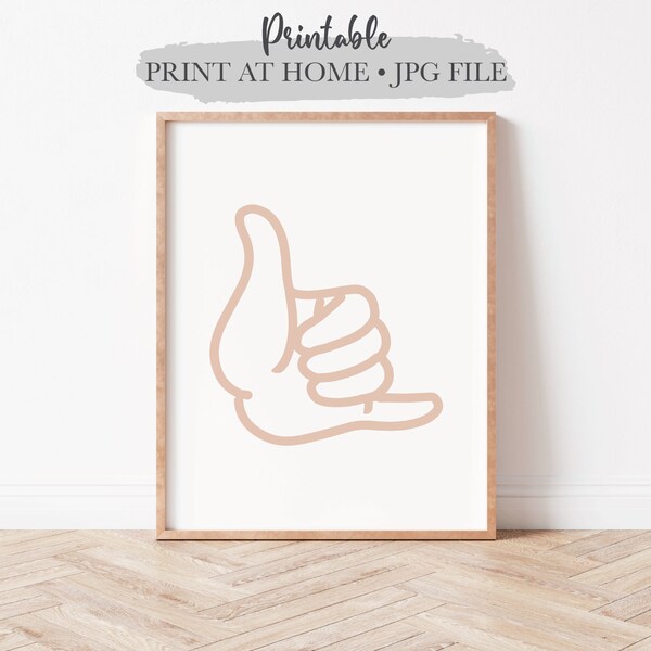 Shaka Wall Decor - Etsy