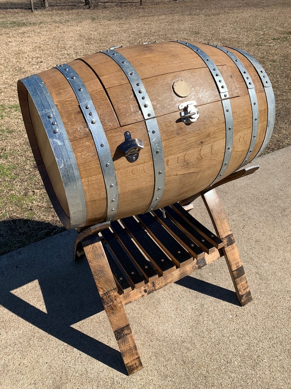 Wine Barrel Ice Chest Cooler