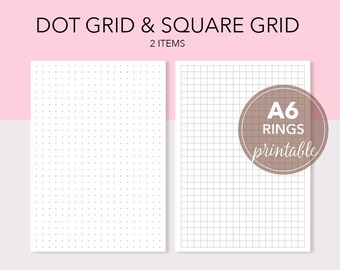 Grid Paper Planner | Etsy