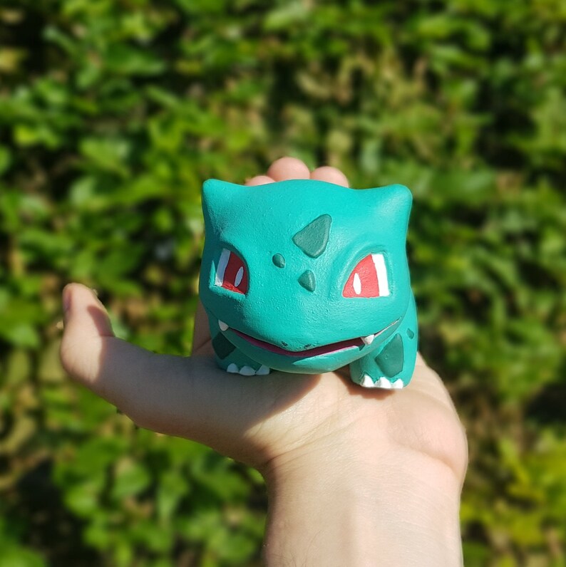Bulbasaur Planter Bulbasaur Figure Pokémon Resin Statue | Etsy