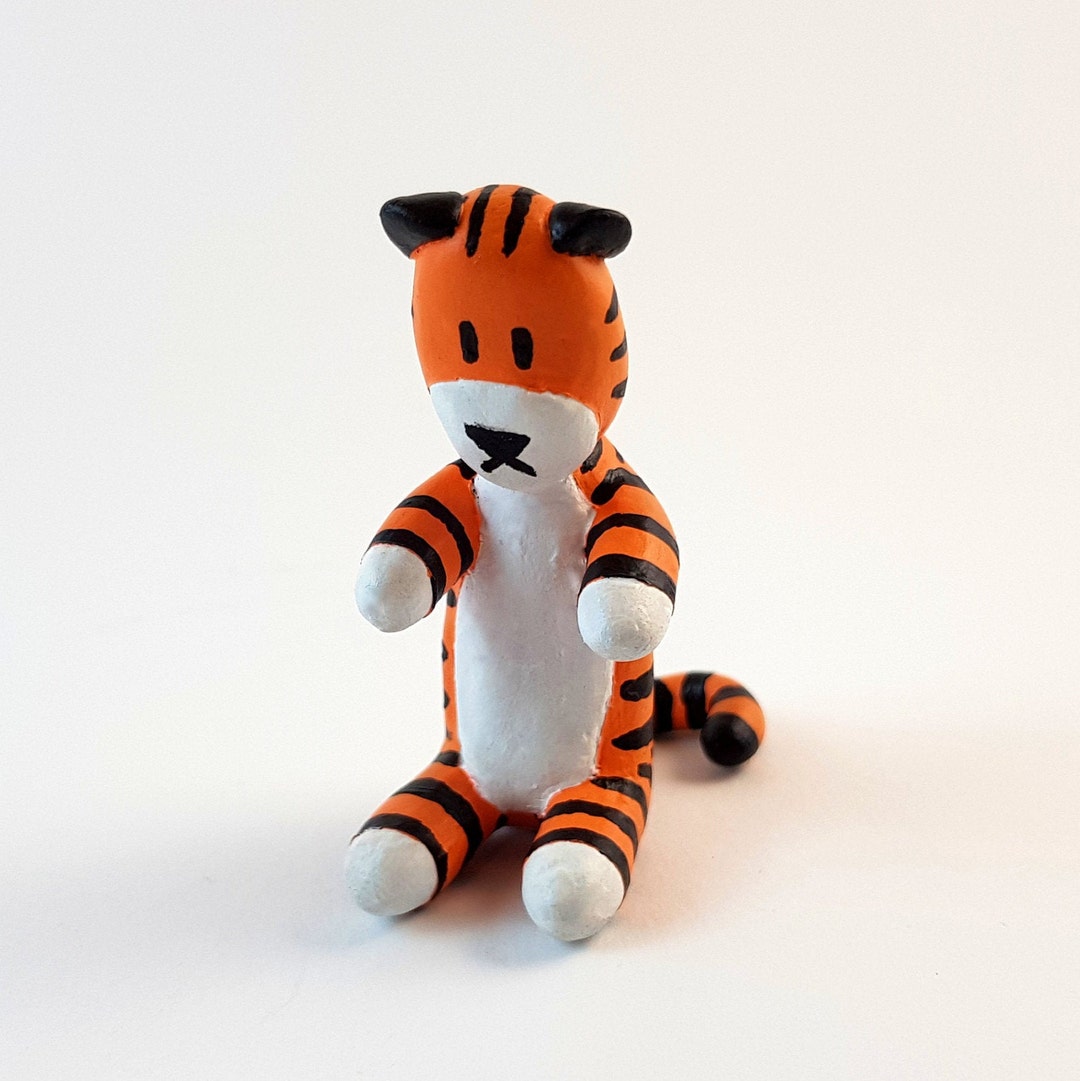 Stuffed Hobbes Figure Calvin and Hobbes Resin Statue - Etsy
