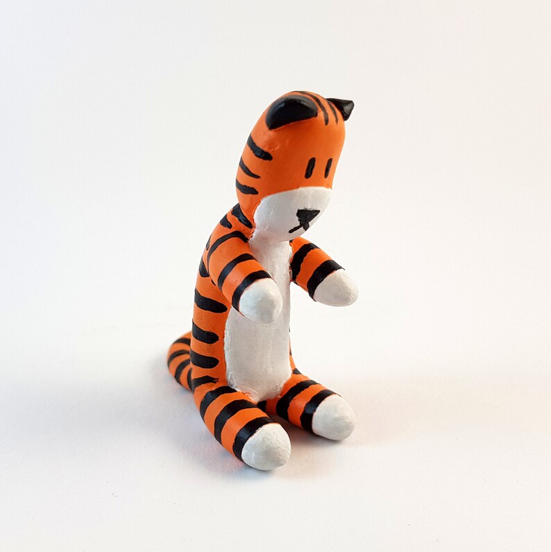 Stuffed Hobbes Figure Calvin and Hobbes Resin Statue - Etsy