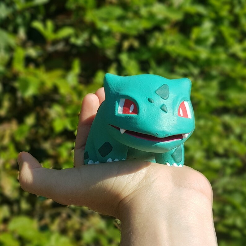 Bulbasaur Planter Bulbasaur Figure Pokémon Resin Statue | Etsy