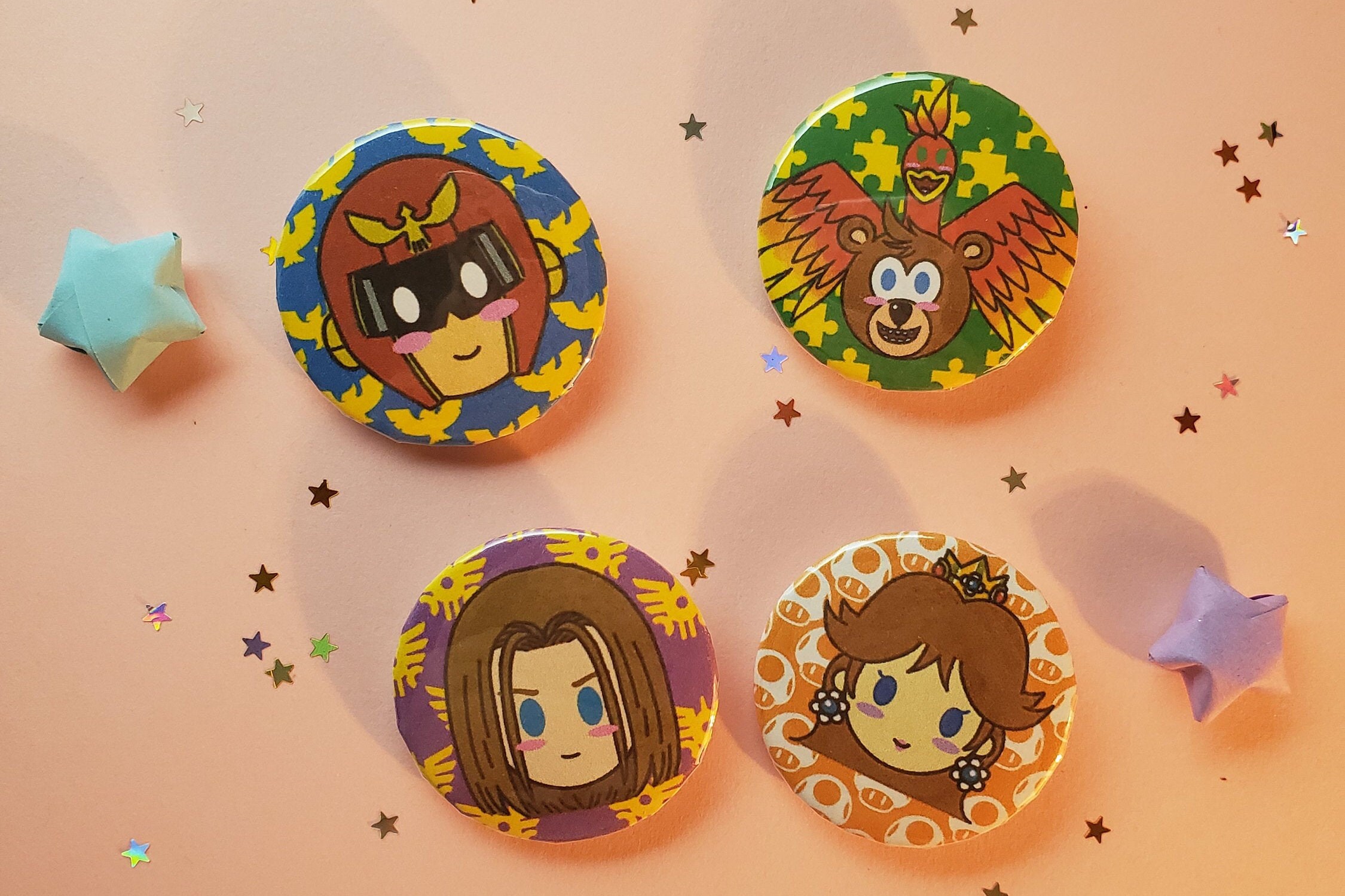 Super Smash Bros Ultimate 1.25 Buttons/pins - Etsy