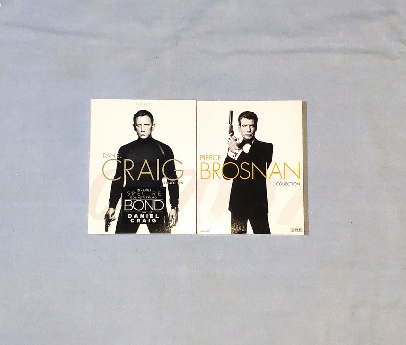 Official Rare 007 James Bond Blu Ray Boxsets, Pierce Brosnan and Daniel ...