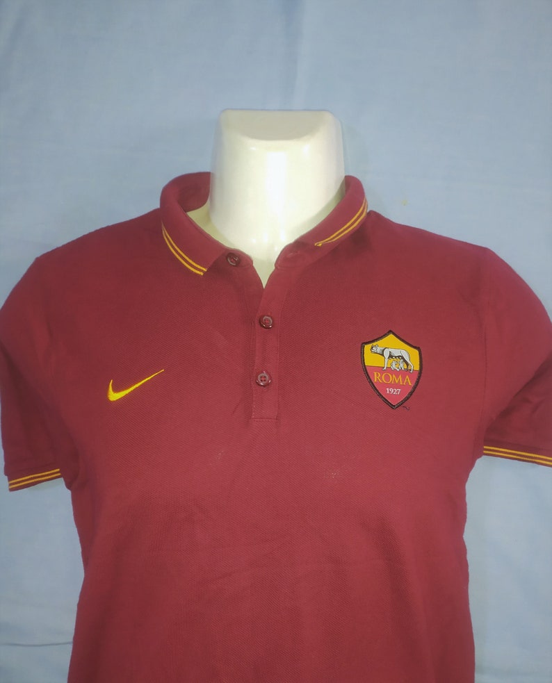 A. S. Roma Vintage 2000s Official Football Soccer Polo by - Etsy
