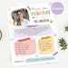 Editable Meet the Teacher Editable Boho Template Teacher Canva Template ...