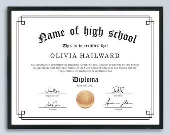 Fake Certificates Template