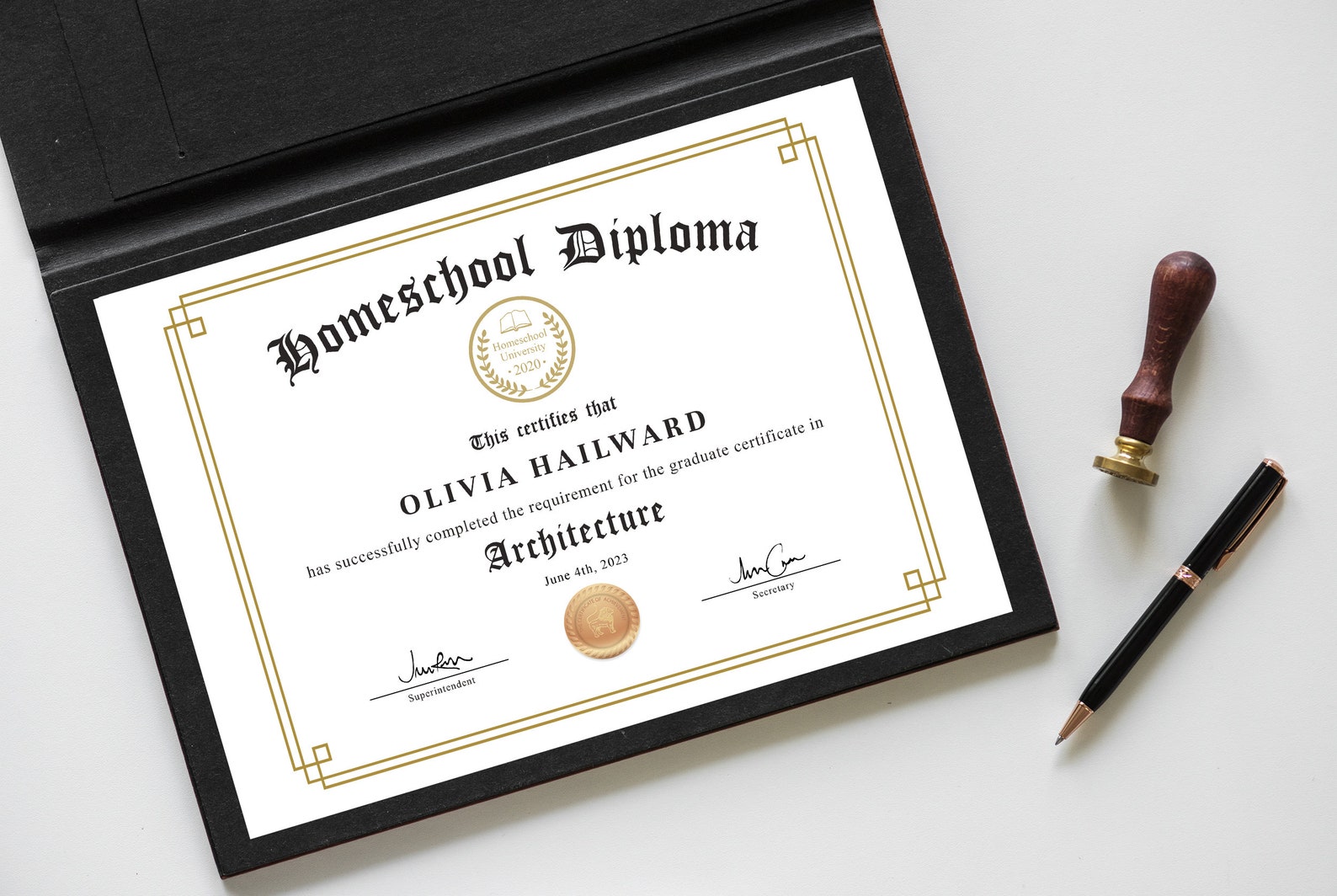 Editable High School Diploma Custom Highschool Diploma - Etsy