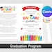 Daycare Graduation, Editable Daycare Graduation Program, Daycare Grad ...