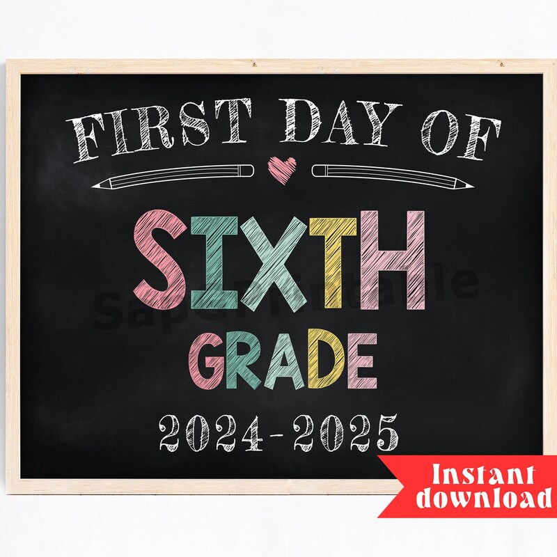 Sixth Grade Prop - Etsy