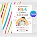 Editable Pre-k Graduation Invitation, Prek Announcement Invite, Pre-k ...