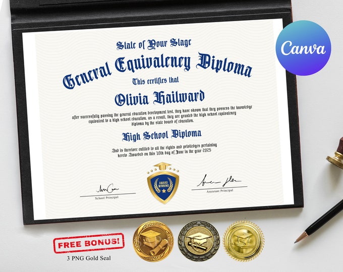 Printable Homeschool Diploma Template With Bible Reference | Editable ...