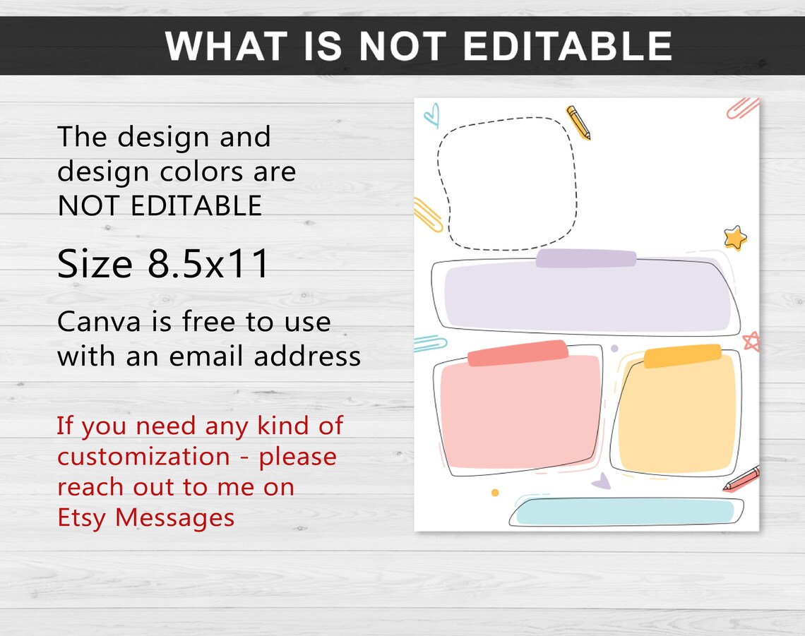 Editable Meet the Teacher Editable Boho Template Teacher Canva Template ...