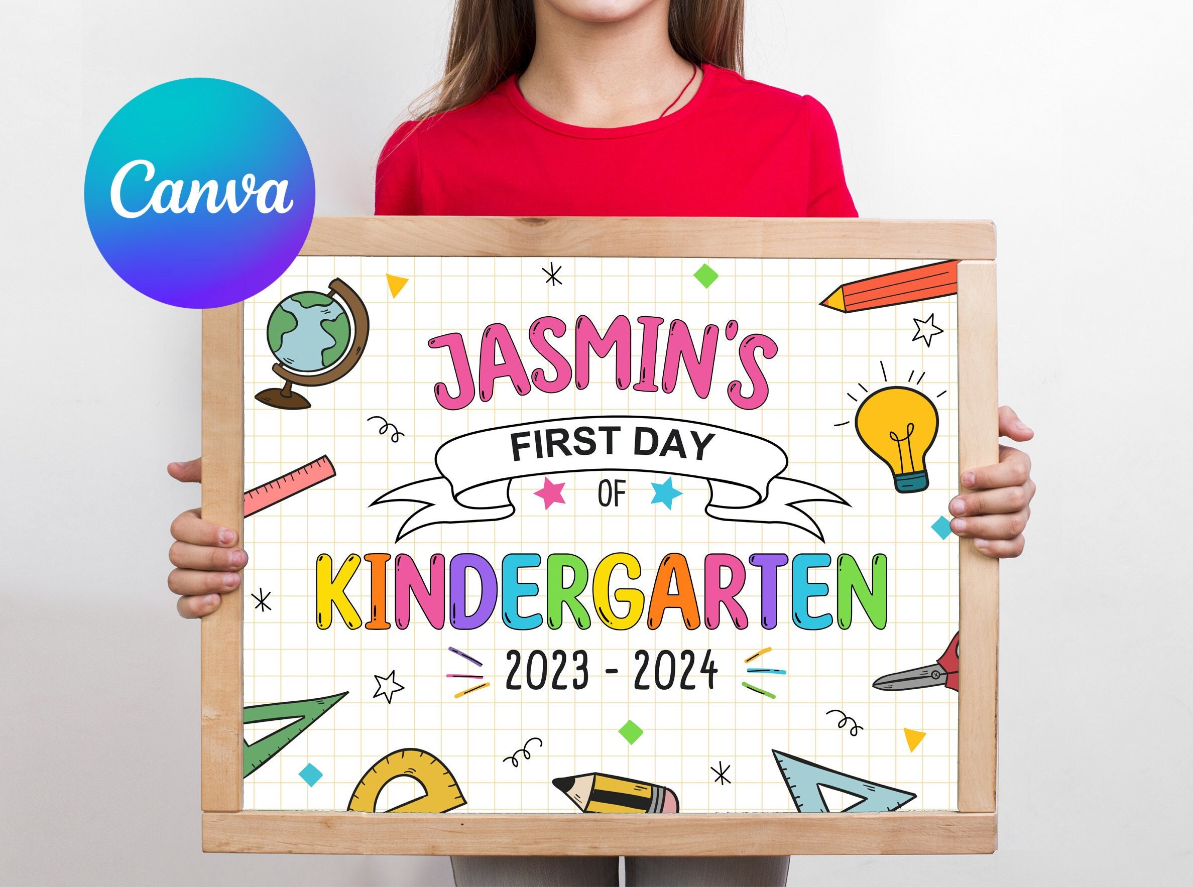 Editable Last Day of School Sign, Back to School Pencil Sign, Last Day ...