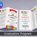Kindergarten Graduation, Editable Kindergarten Graduation Program ...