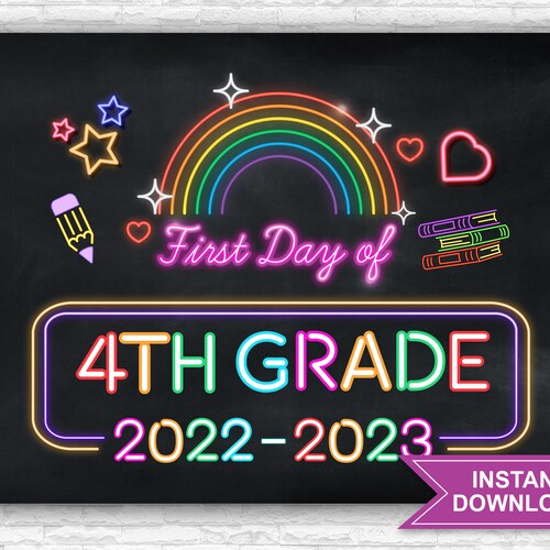 Editable First Day of School Printable Sign Boy Back to - Etsy