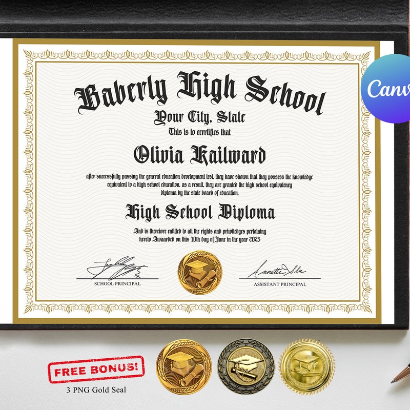 Diploma - Etsy