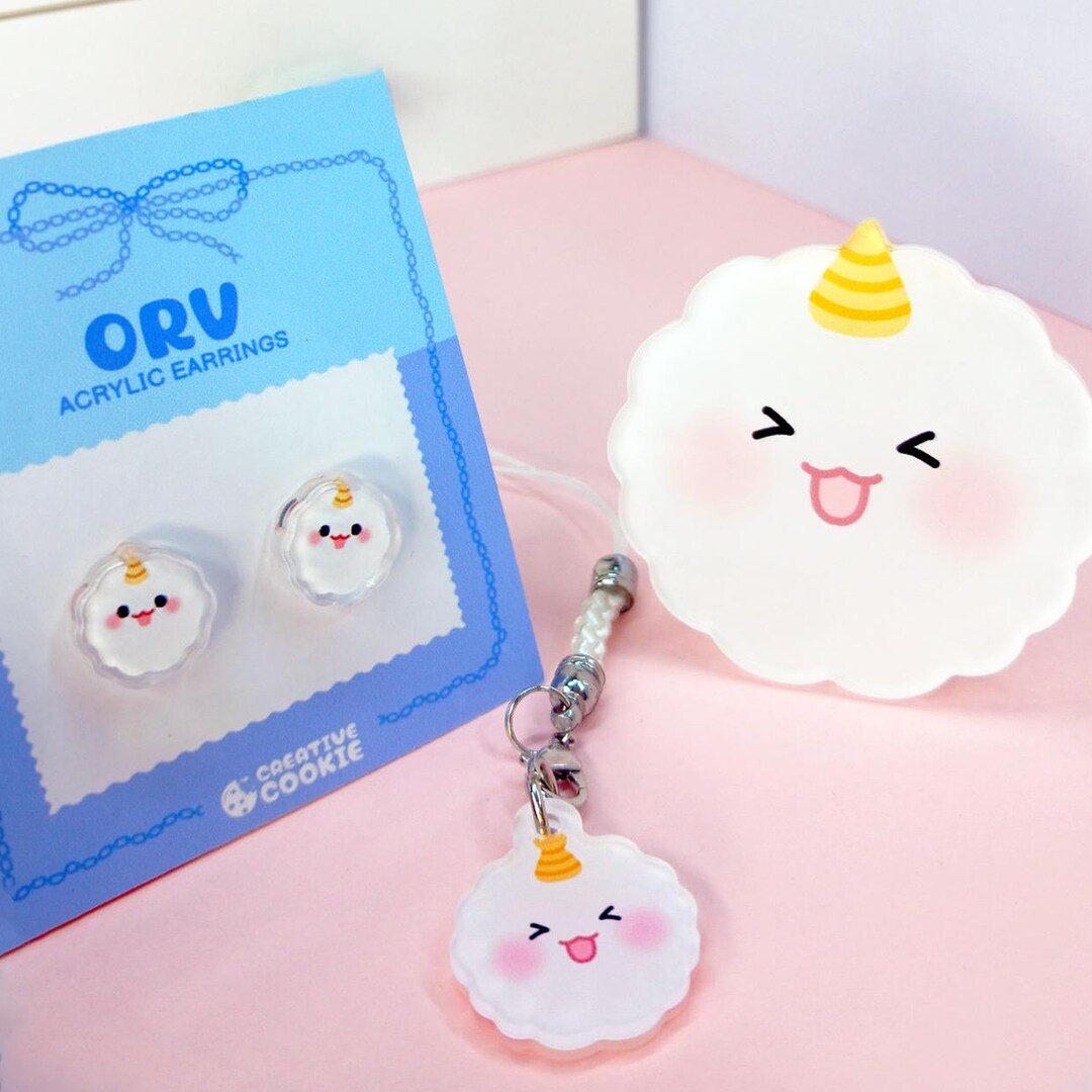 ORV Biyoo Phone Grip and Charm | Creative Cookie - Etsy