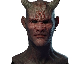 Realistic Demon Mask - Etsy