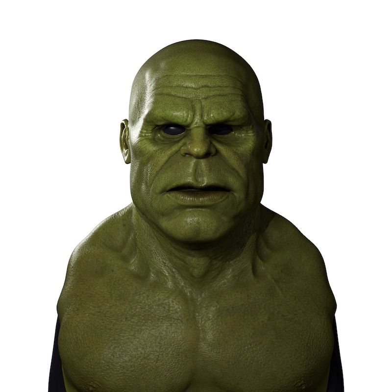 Incredible Hulk Mask - Etsy