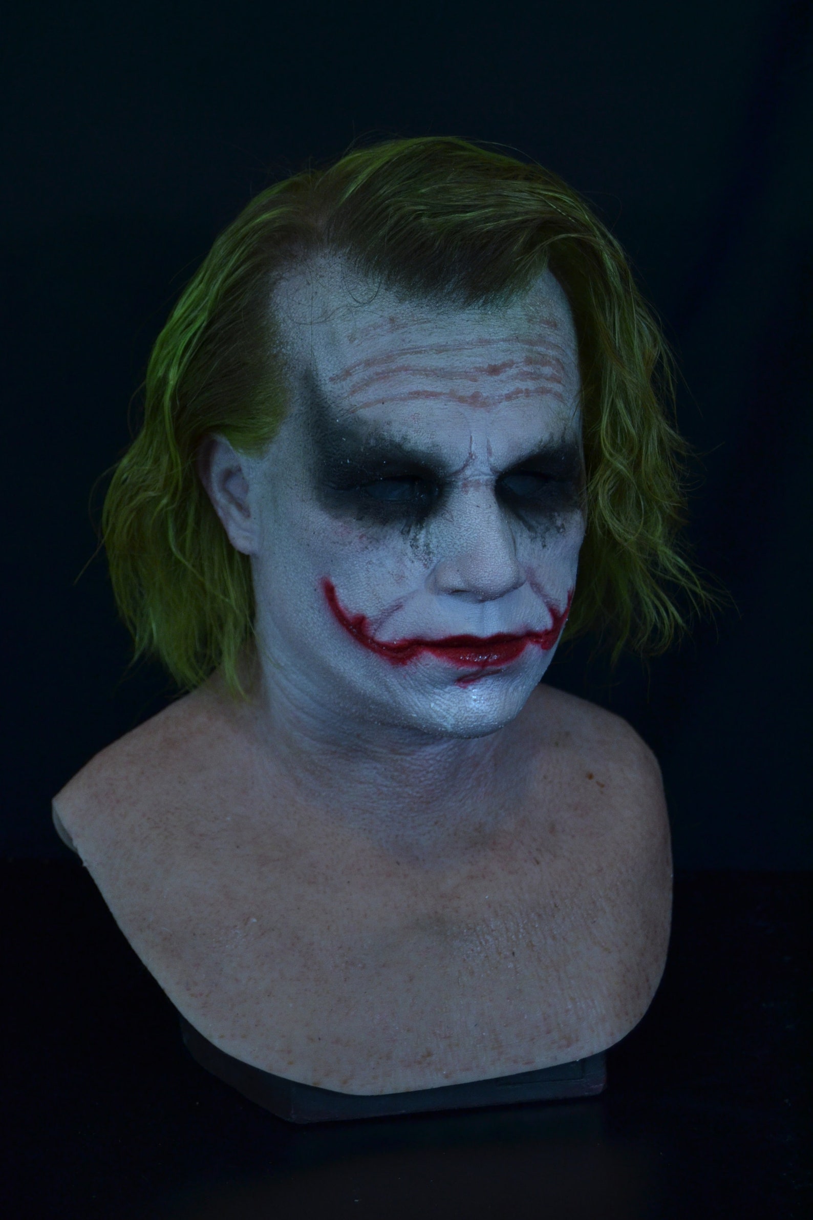 Silicone Mask | Heath Ledger Joker Halloween Mask - Etsy