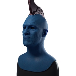 Silicone Mask | Yondu Udonta Halloween Mask - Etsy