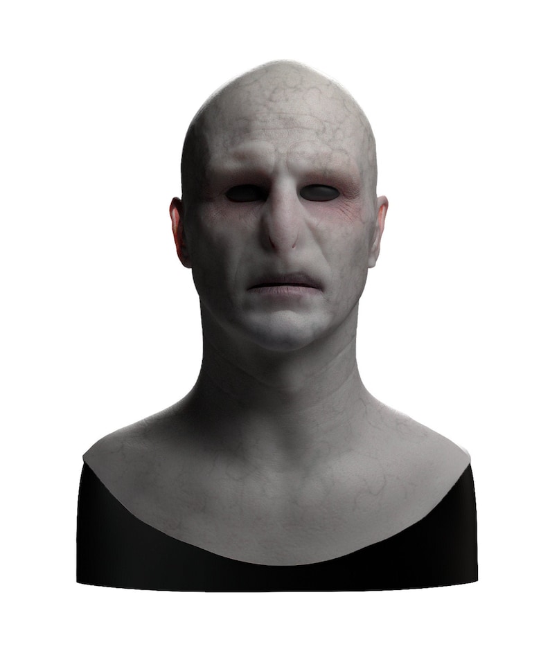 Silicone Mask Voldemort Halloween Mask - Etsy Australia