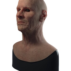 Silicone Mask | Realistic Senior Man Disguise Mask - Etsy