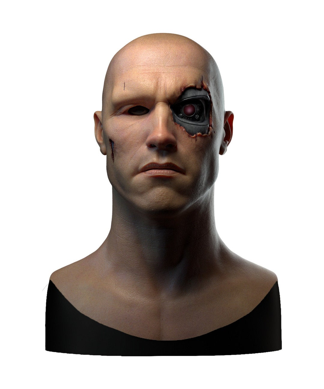 Silicone Mask | Arnold Terminator Halloween Mask - Etsy