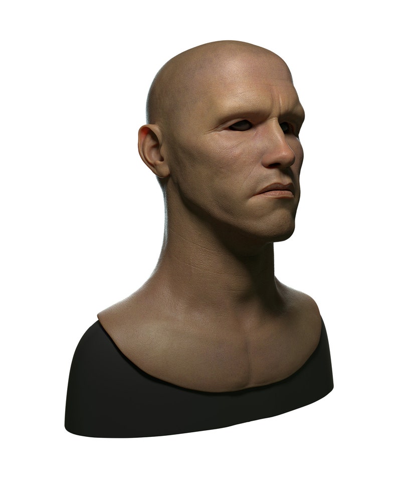 Silicone Mask | Realistic Tough Man Disguise Mask - Etsy