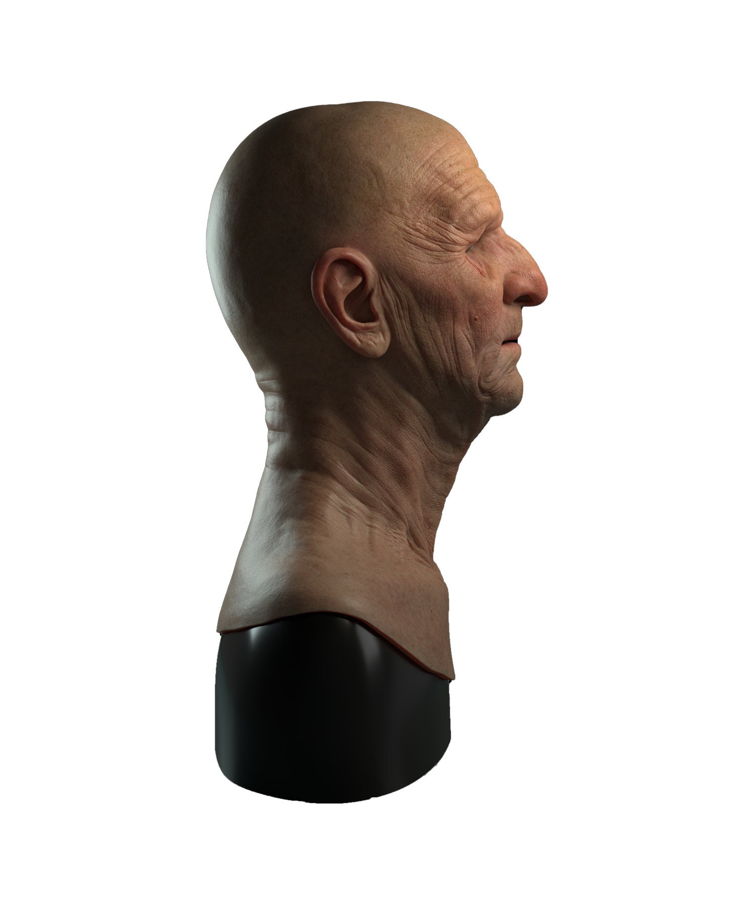 Silicone Mask | Realistic Elder Man Disguise Mask